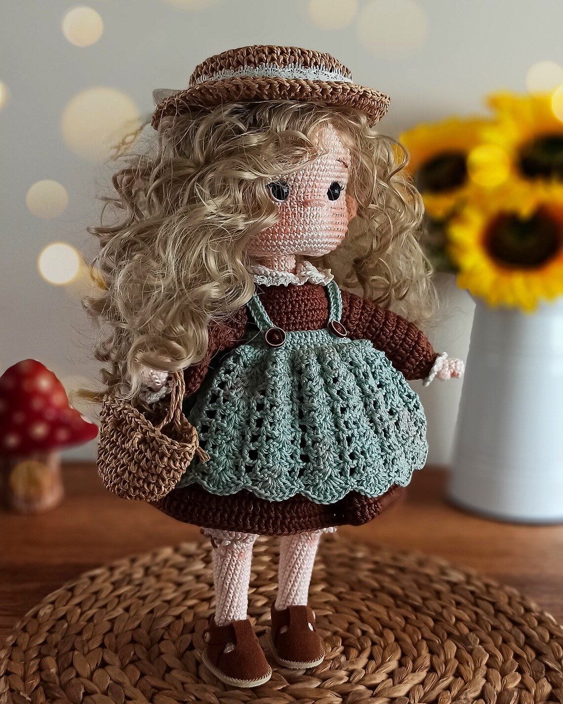 Vintage Emily Doll English Crochet Pattern, Crochet Doll Pattern ...