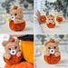 Pumpkin Bear Amigurumi Crochet Pattern, Fall Halloween Plush (PDF ...