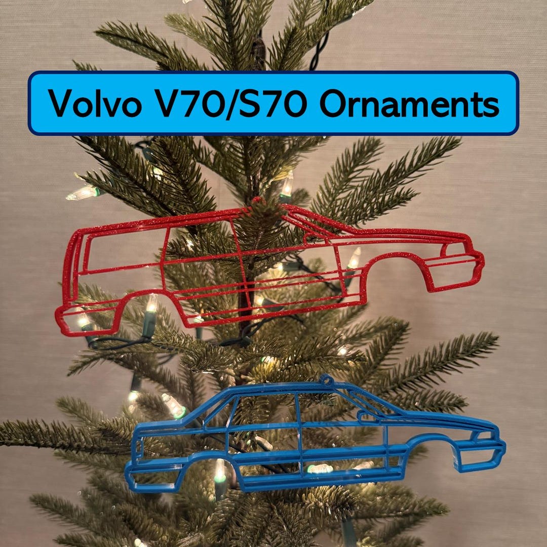 Volvo S70/V70 Holiday Ornament - Etsy