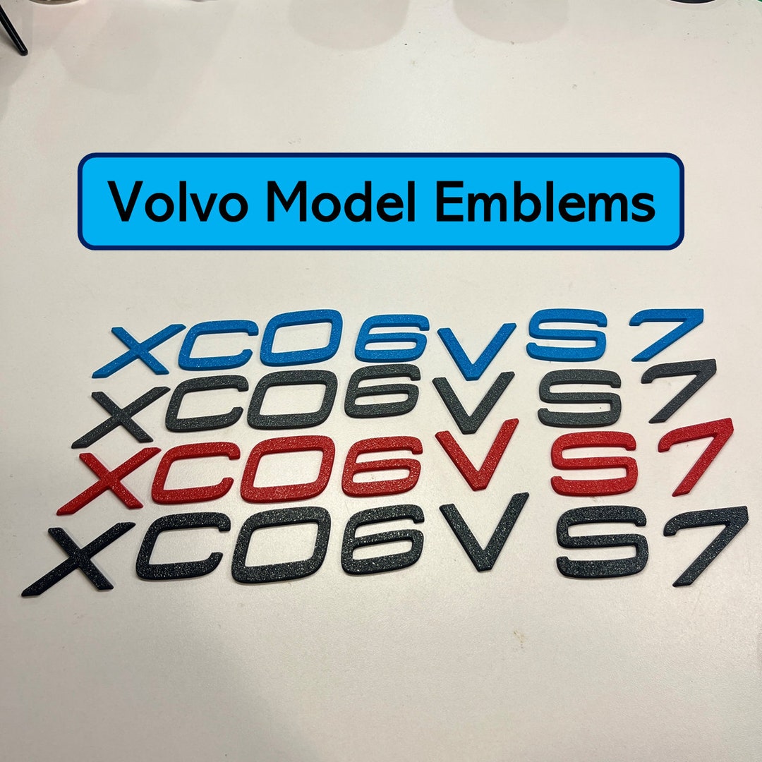 Volvo Model Emblems (P80, P2 Series) - Etsy