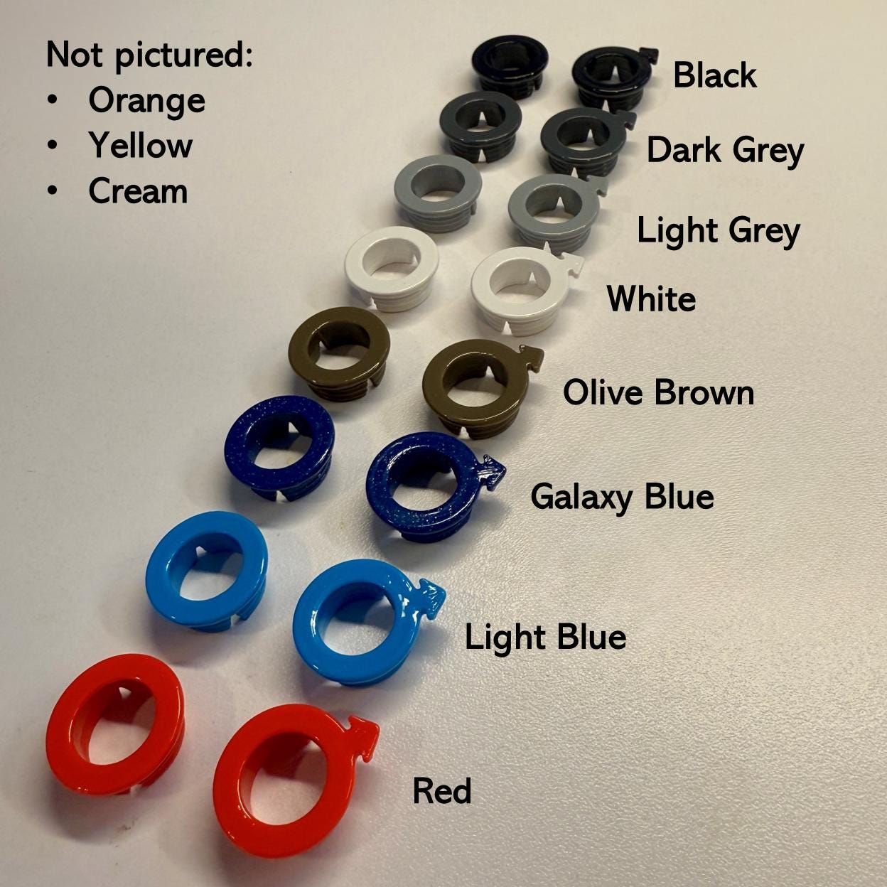 Volvo Lock Pin Bezel Set (P80, P2 Series) - Etsy