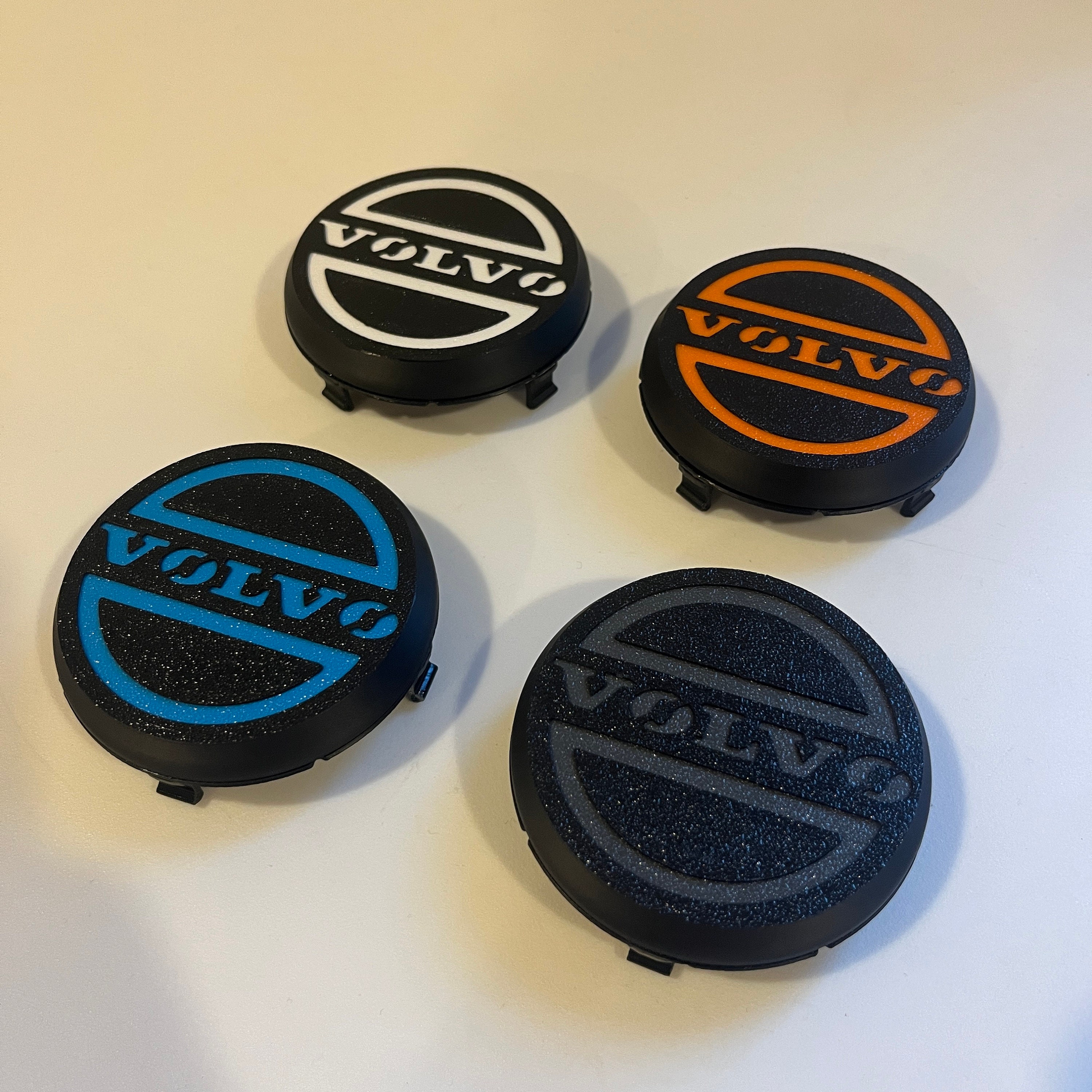 Volvo Floating Wheel Center Cap Set P80 & P2 Series - Etsy