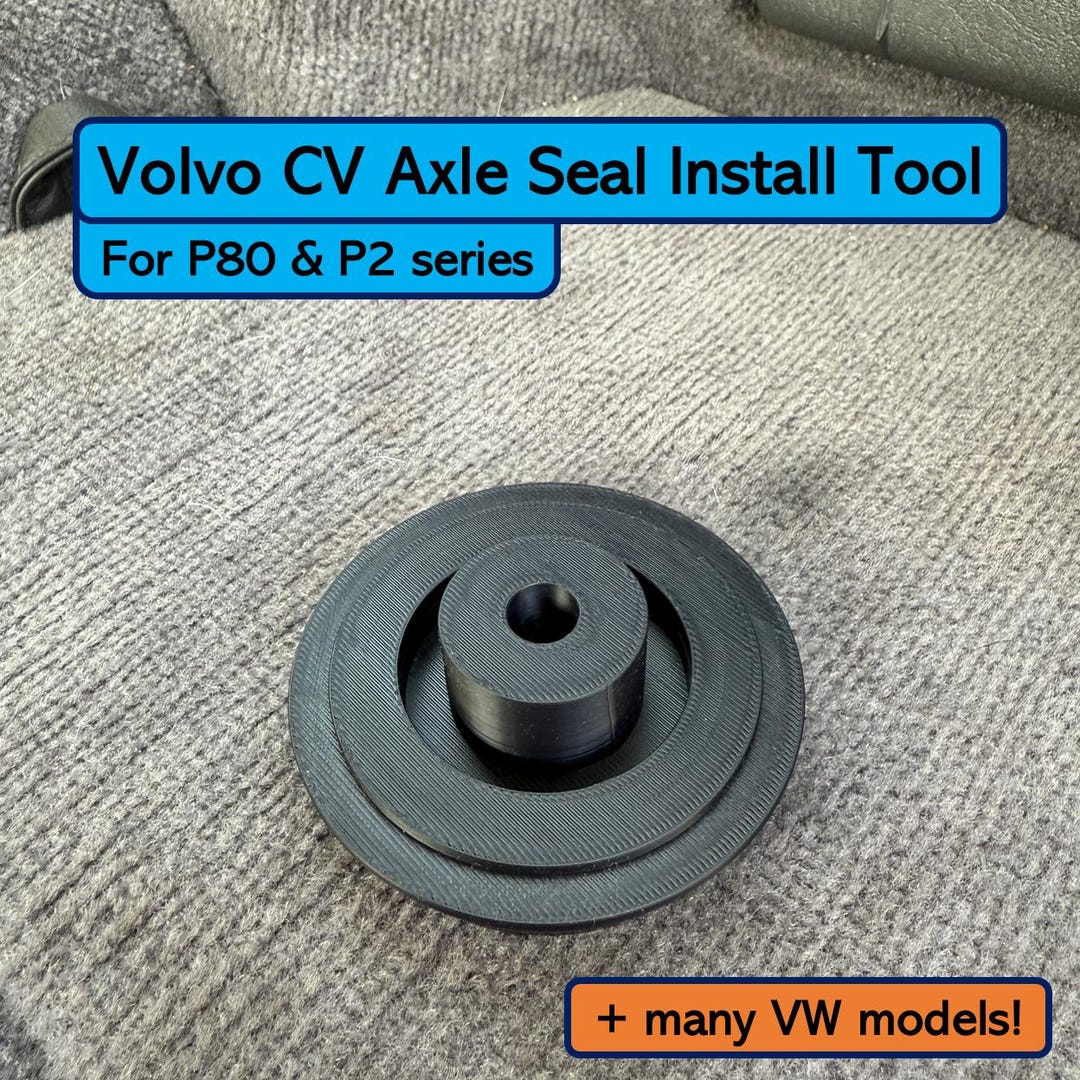 Volvo CV Axle Seal Install Tool (P80 & P2 Series) - Etsy