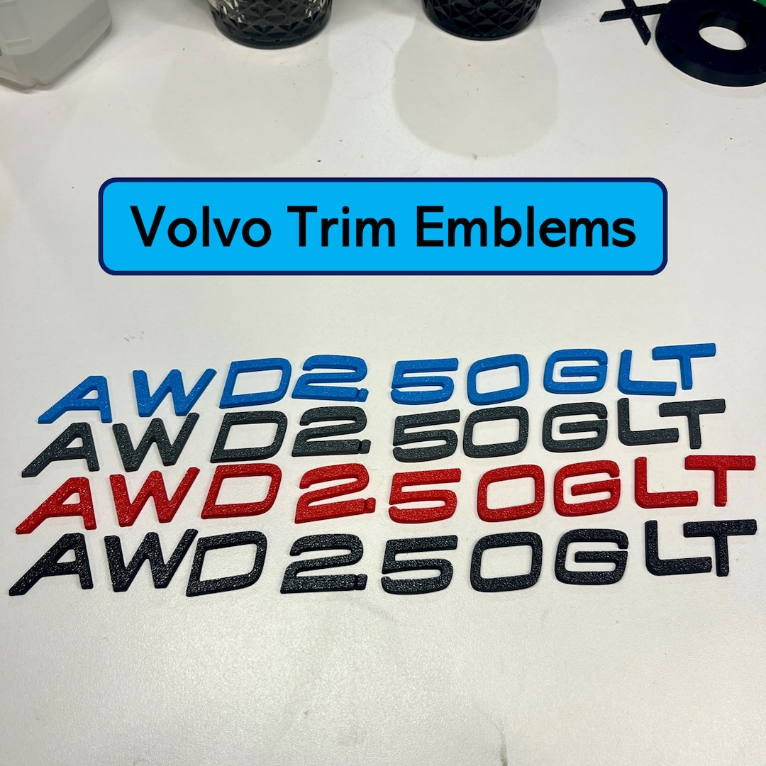 Volvo Trim Emblems (P80, P2 Series) - Etsy