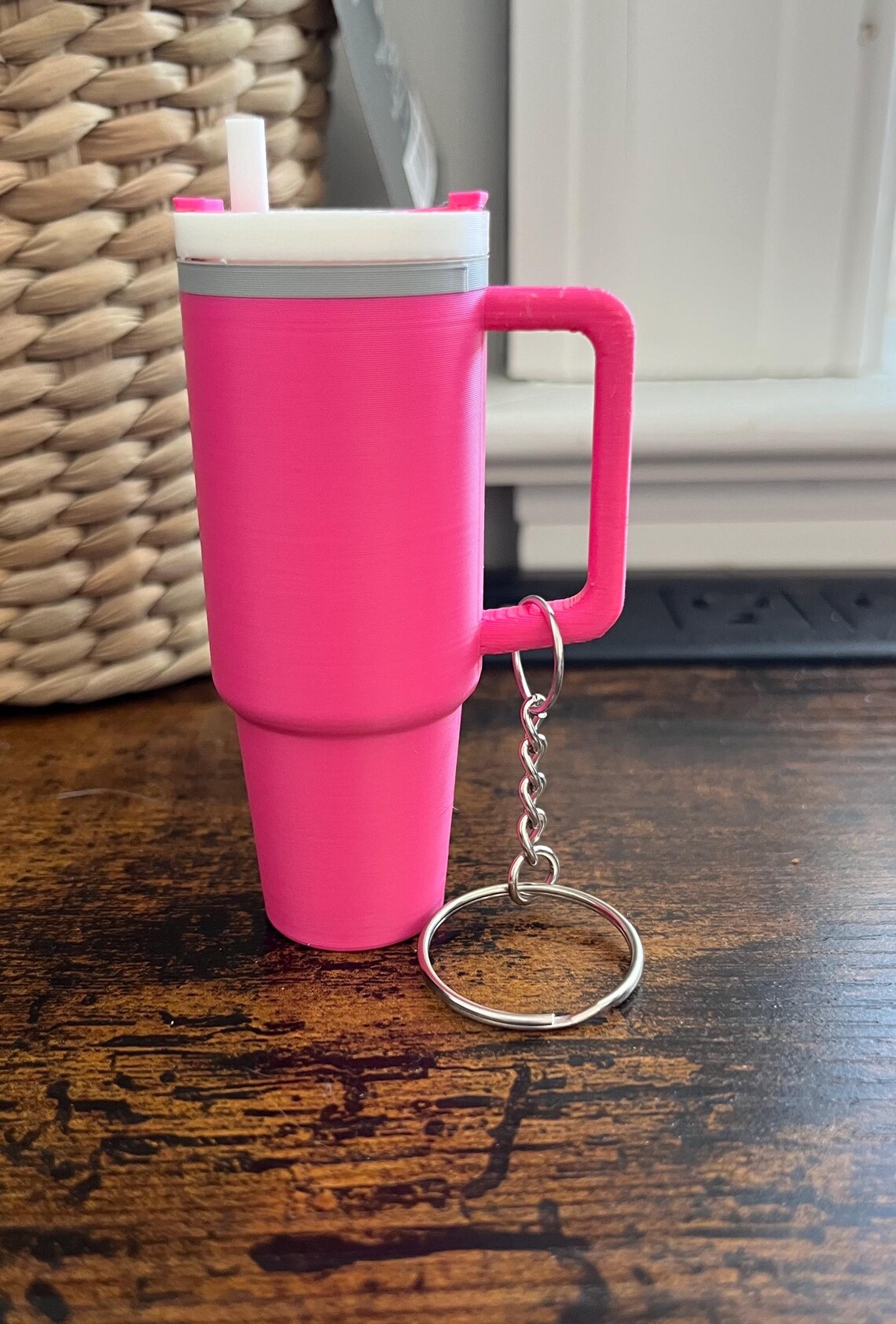 Stanley Inspired Chapstick Holder Keychain - Etsy