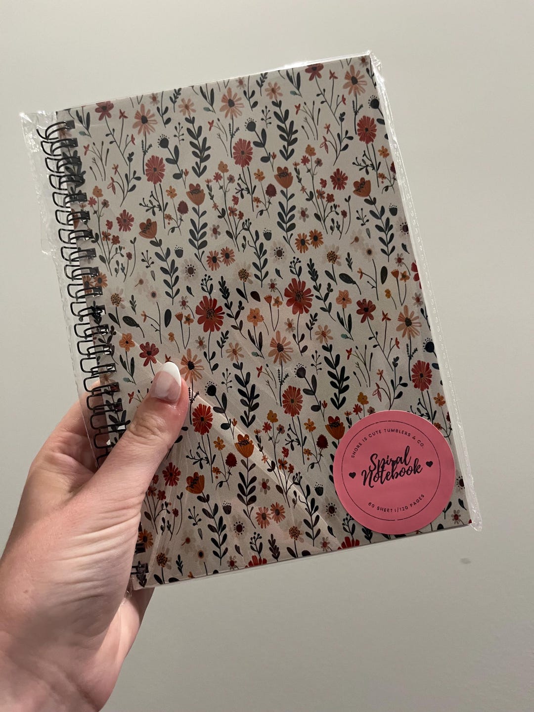 Dainty Wildflower Notebook - Etsy