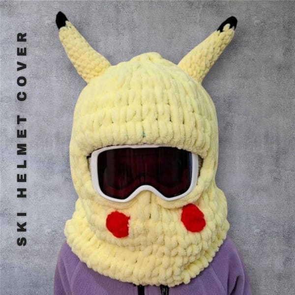Pikachu Helmet Cover - Etsy