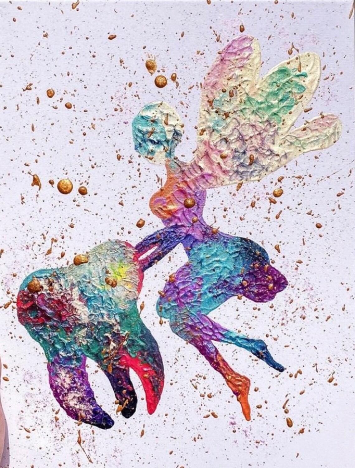 Tooth Fairy Acrylic Painting, Kids Art, Dental Offices Wall Art - Etsy