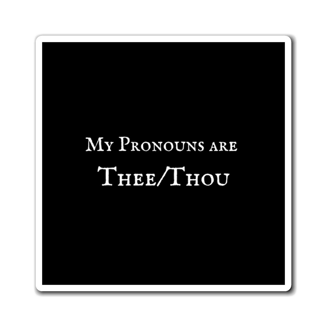 Medieval Pronouns Magnet - Etsy