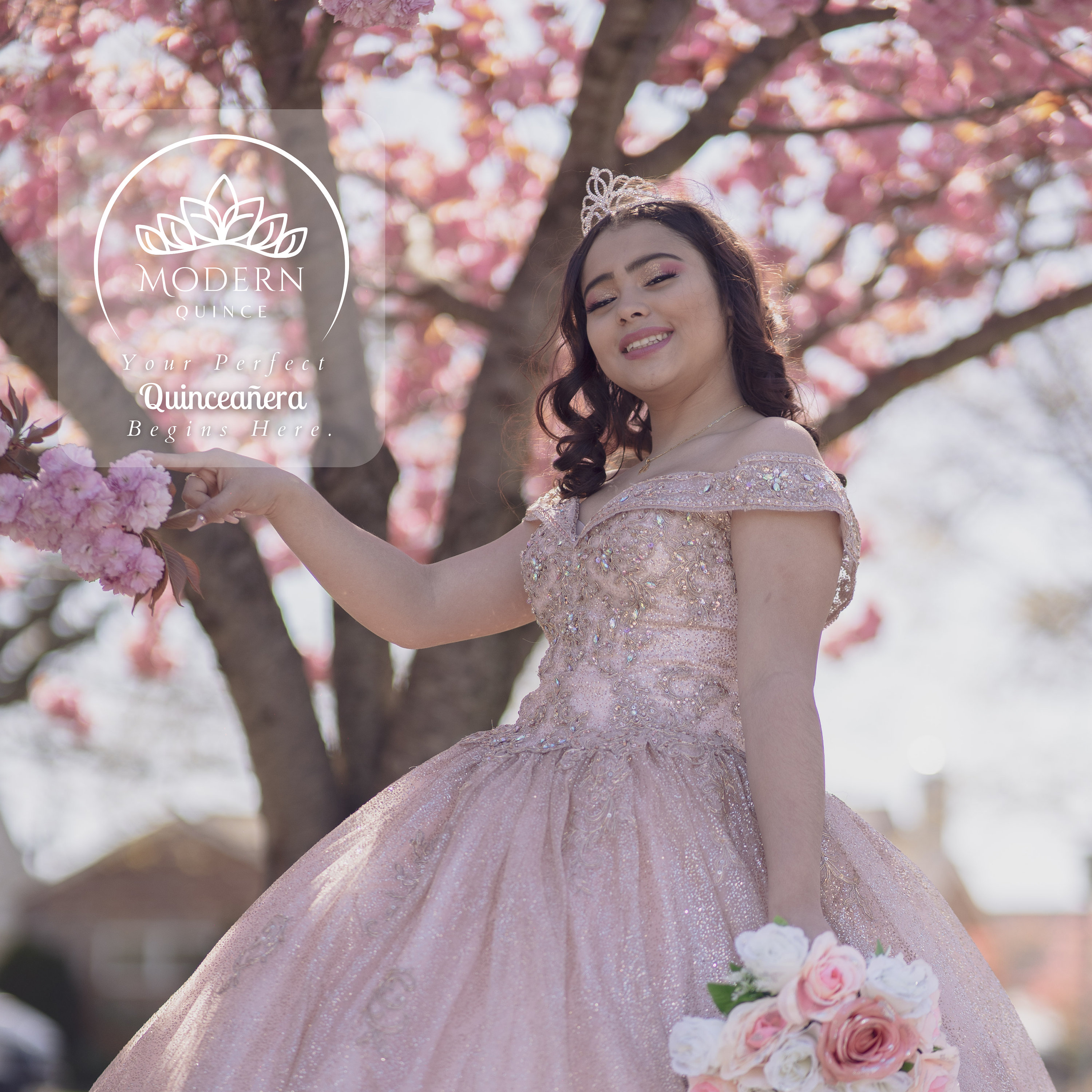 Editable Quinceañera Video Invite - Canva Quinceanera, Quince ...