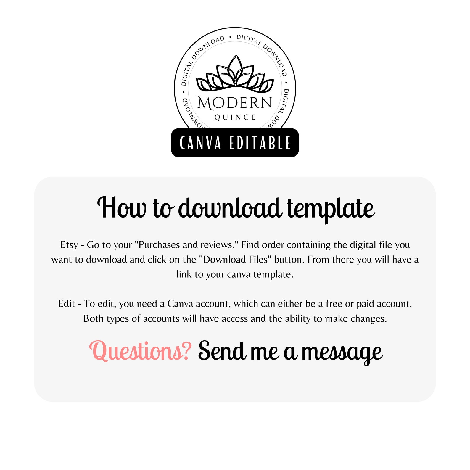 Editable Quinceañera Cash App Sign Template | Customizable Digital ...