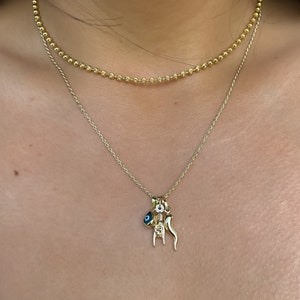 Mano Cornuto Italian Charm Gold Hand Real Gold Italian Charm Good Luck ...