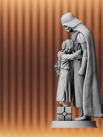 Darth Vader STL File, 3D Digital Printing STL File for 3D Printers ...