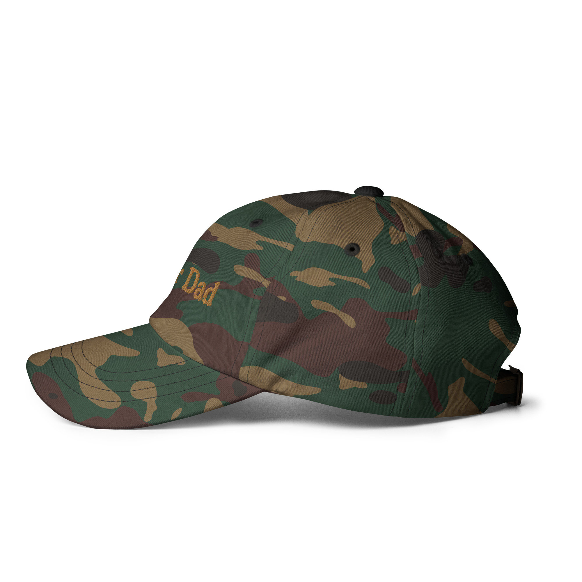 Camo Print Queer Dad Hat Stylish Embroidered Finishing for LGBTQ Dads ...