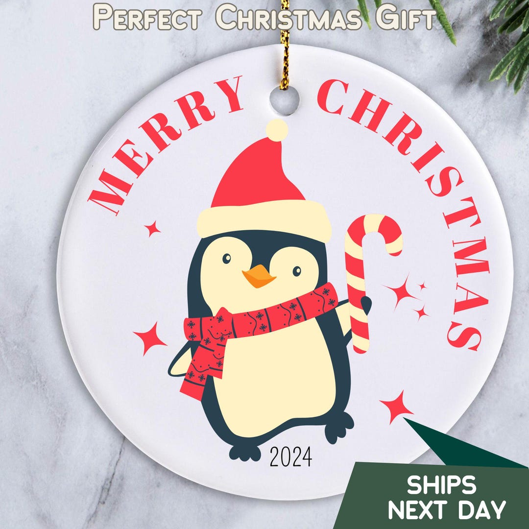 Personalized Pingu Christmas Ornament: Funny Family Keepsake - Etsy
