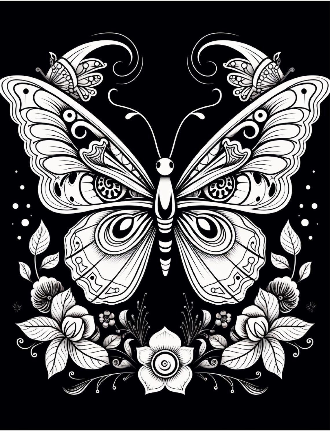 Bold and Beautiful Butterflies Coloring Book for All Ages Volume 1 - Etsy