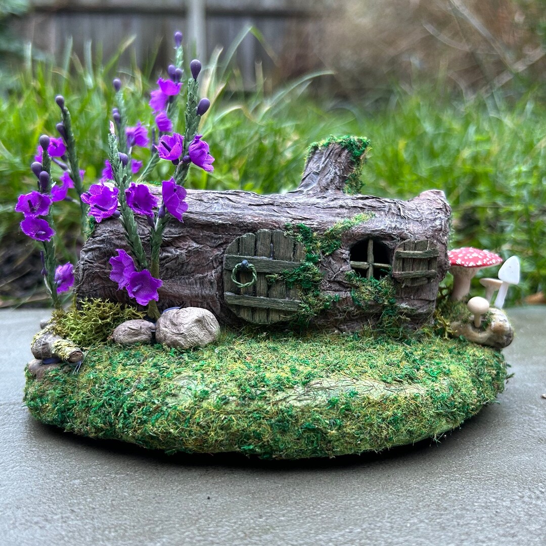Miniature Light up Fairy House - Etsy