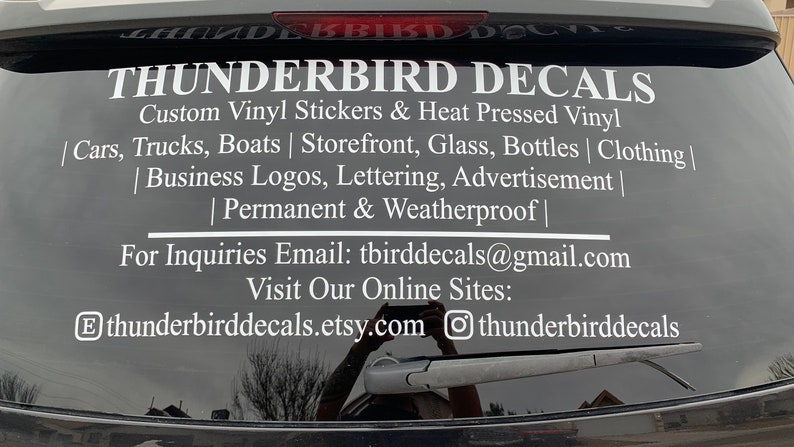Custom Vinyl Decals. Create Your Own Decals Cars, Trucks, Boats ...