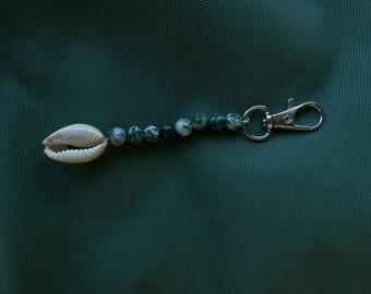 Scallop Shell Keychain/bag Charm - Etsy