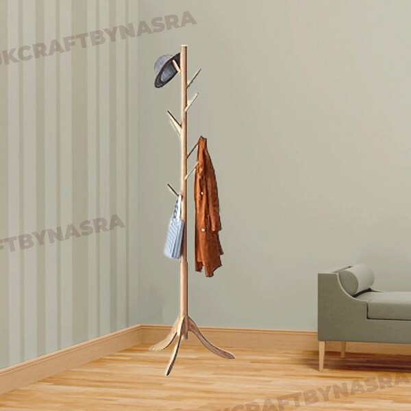 Standing Coat Rack - Etsy