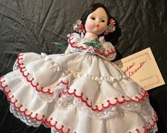 Vintage Madame Alexander Doll International Collection Panama 555 8 in ...