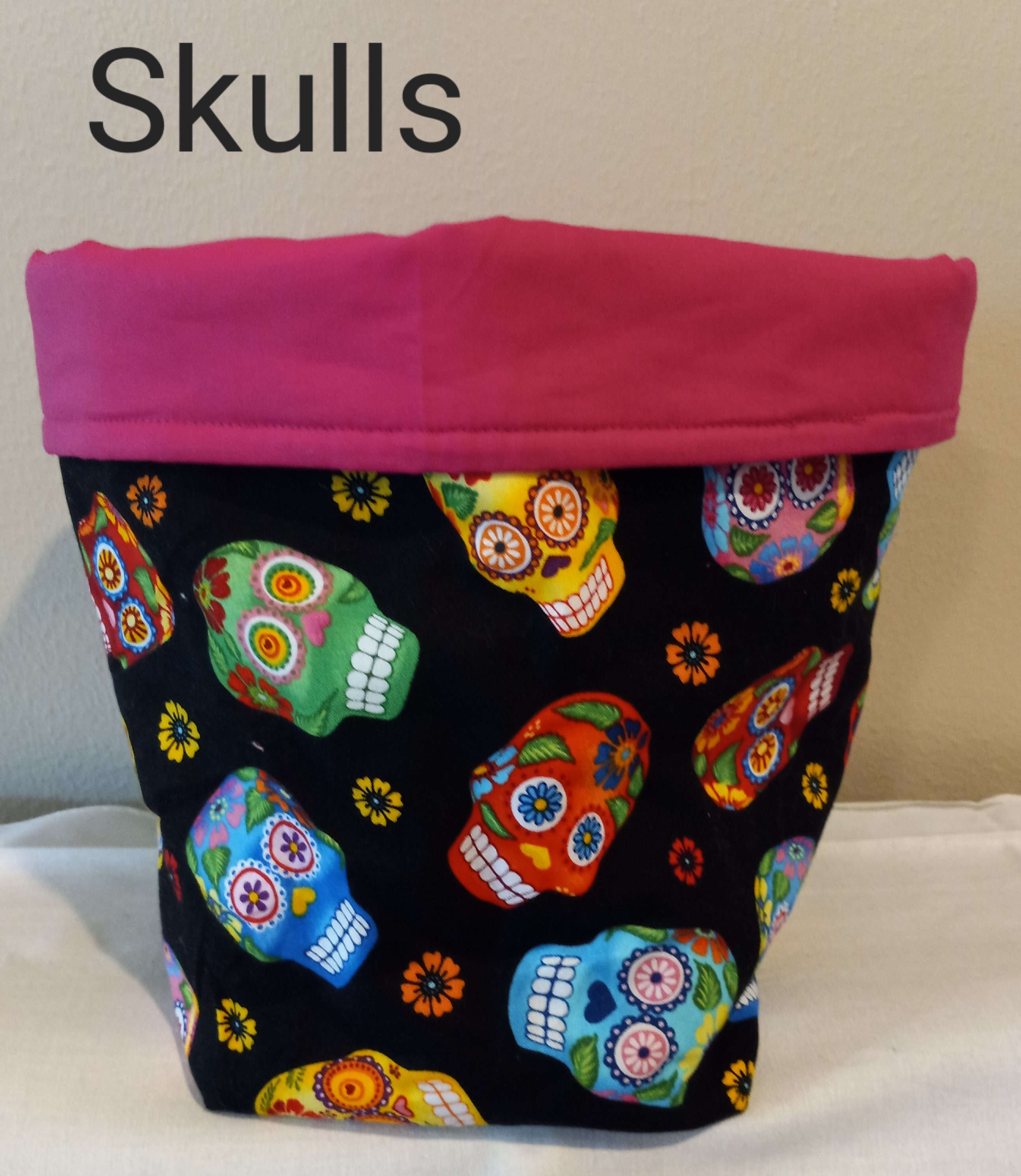 Large Fabric Baskets - Etsy