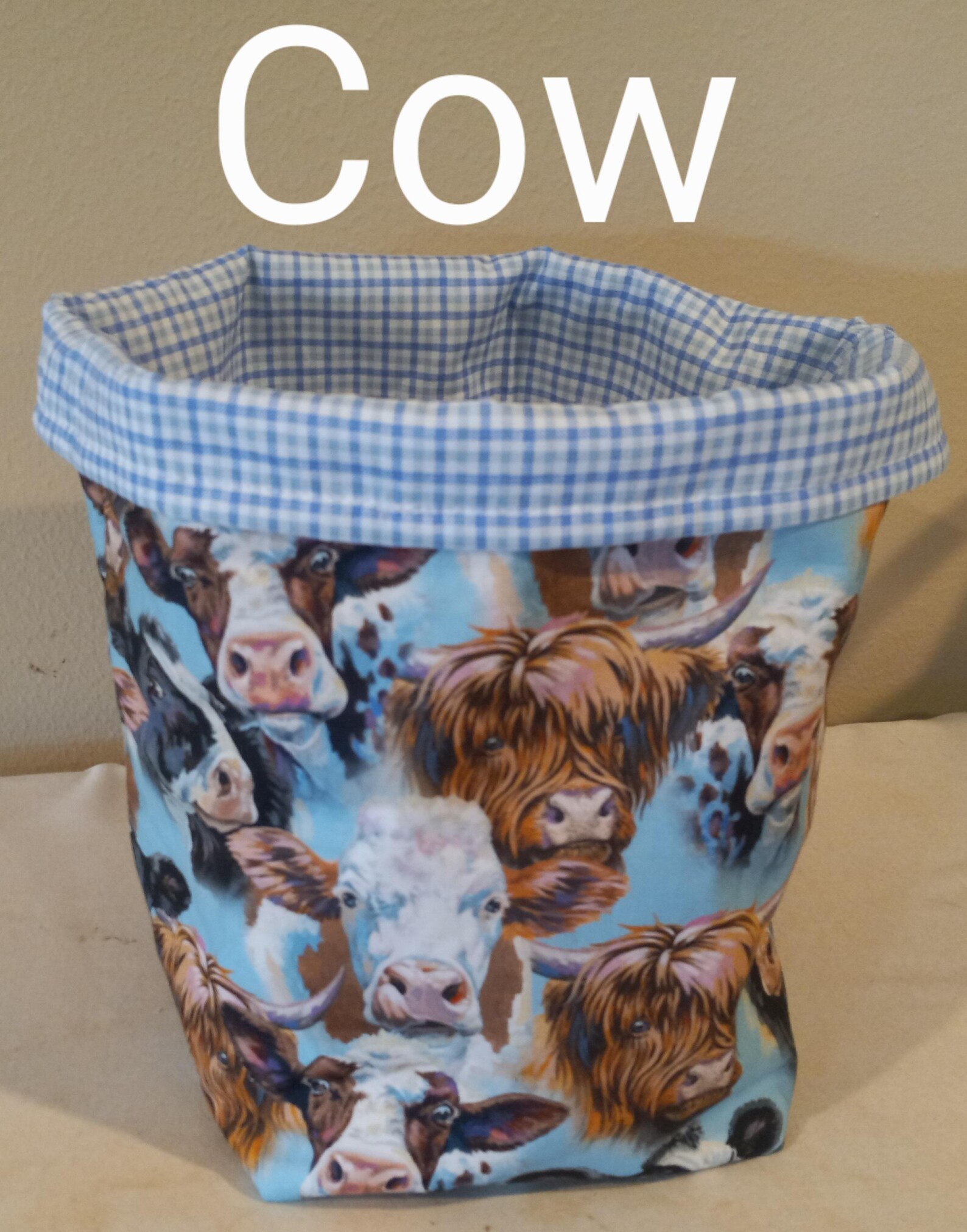 Large Fabric Baskets - Etsy