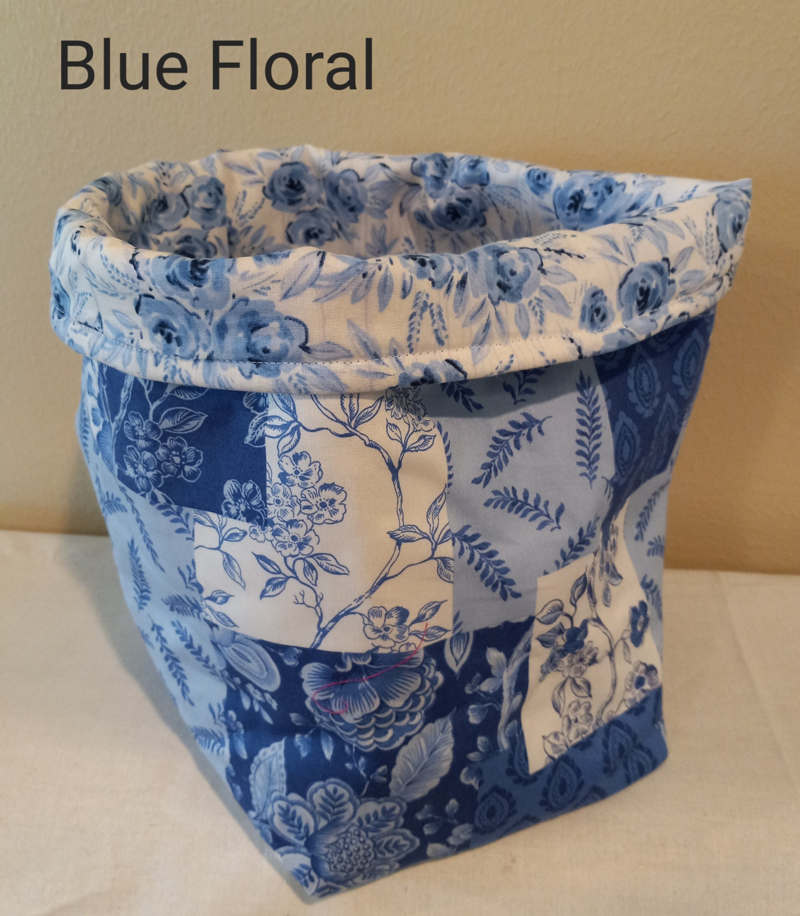 Large Fabric Baskets - Etsy