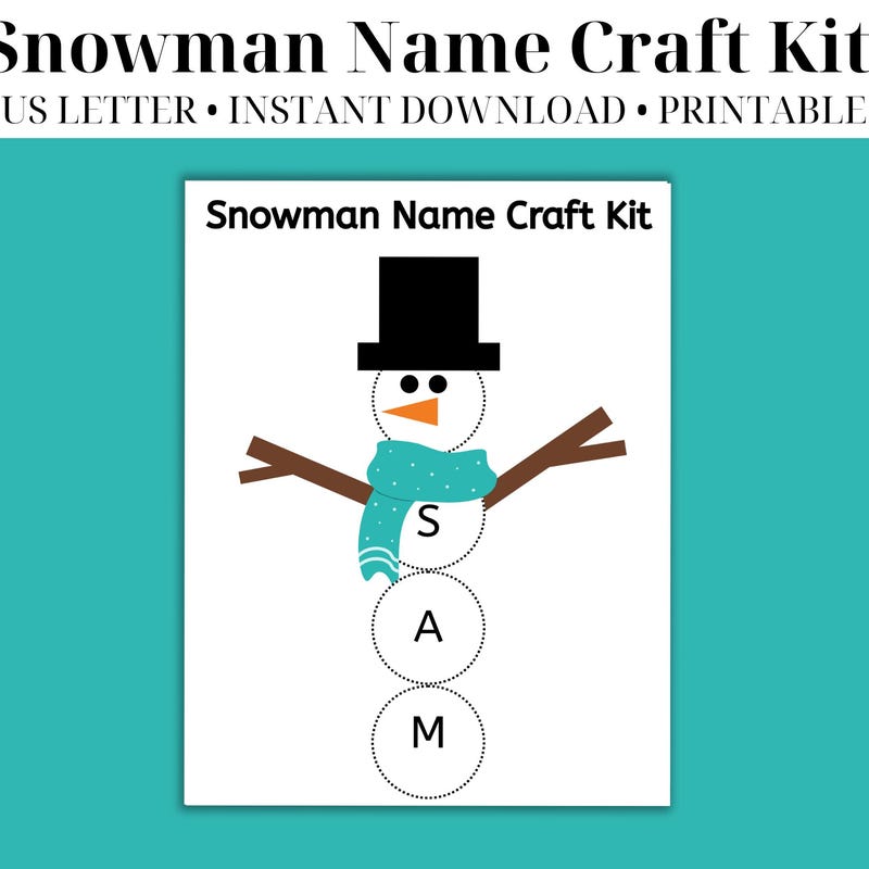 Letter Recognition Kit - Etsy