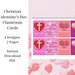 Christian Valentine Classroom Cards Printable Classroom Valentine Cards ...