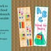 Back to School Printable Bookmarks Student Gift From Teacher ...