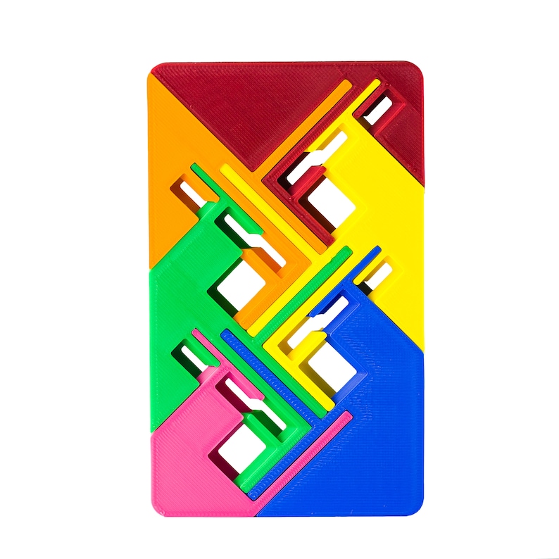 100+ Steps Zigguflat Puzzle Designed by Oskar Van Deventer - Etsy UK