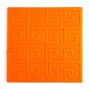 Tetra Spirals Puzzle 2D Assembly Brain Teaser by Puzzleguystore ...