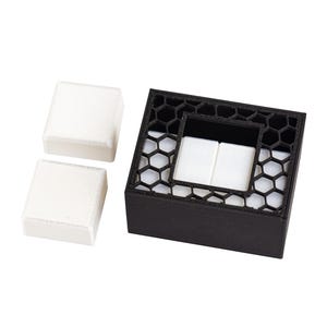 Quadro Puzzle 3D Printed by Puzzleguystore - Six-piece Packing Puzzle ...