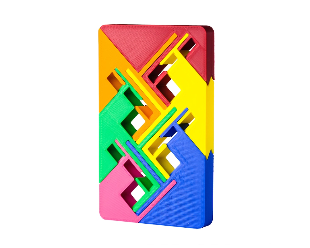 100+ Steps Zigguflat Puzzle Designed by Oskar Van Deventer - Etsy