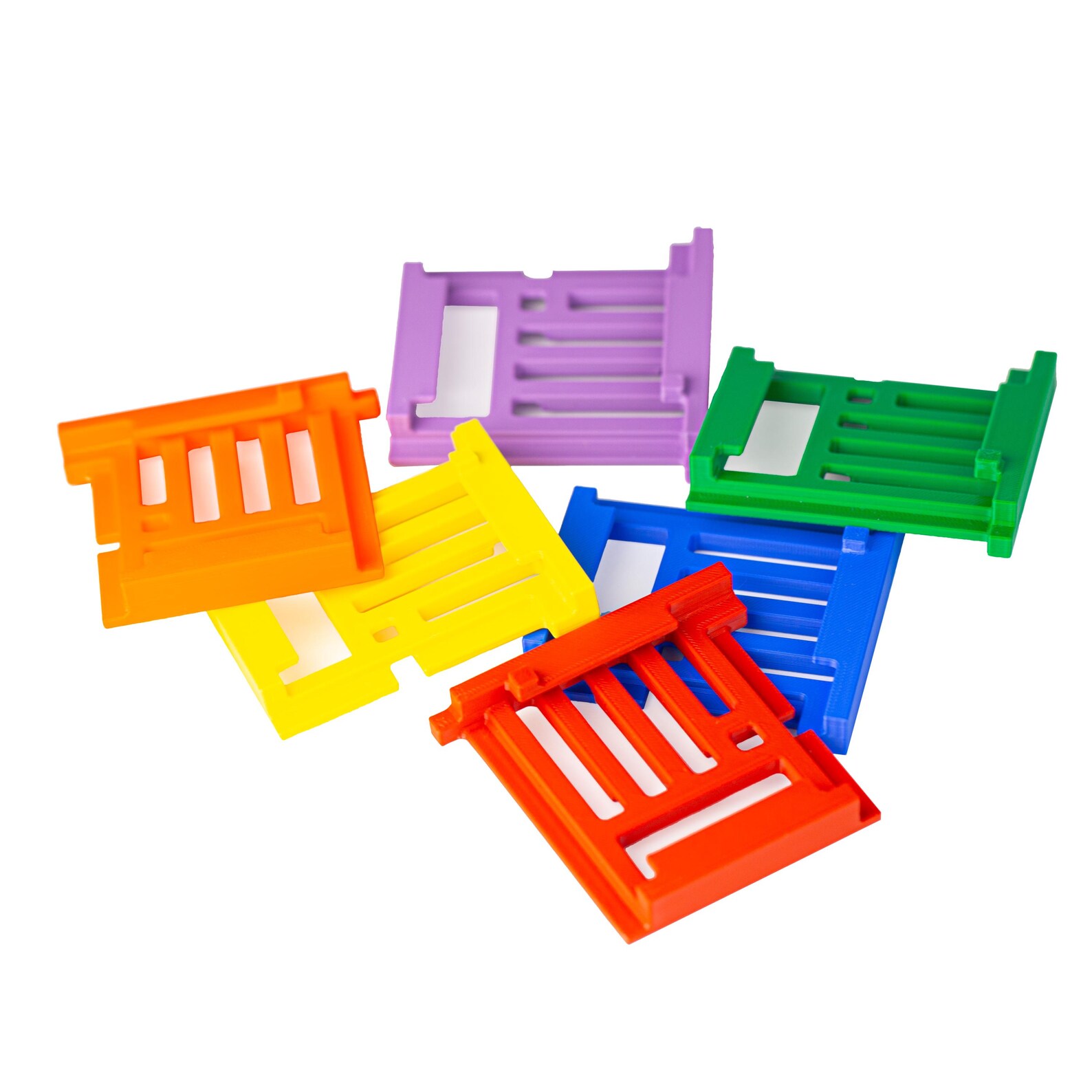 Rainbow Drawers 3D Printed Puzzle by Puzzleguystore 100+ Steps Brain ...