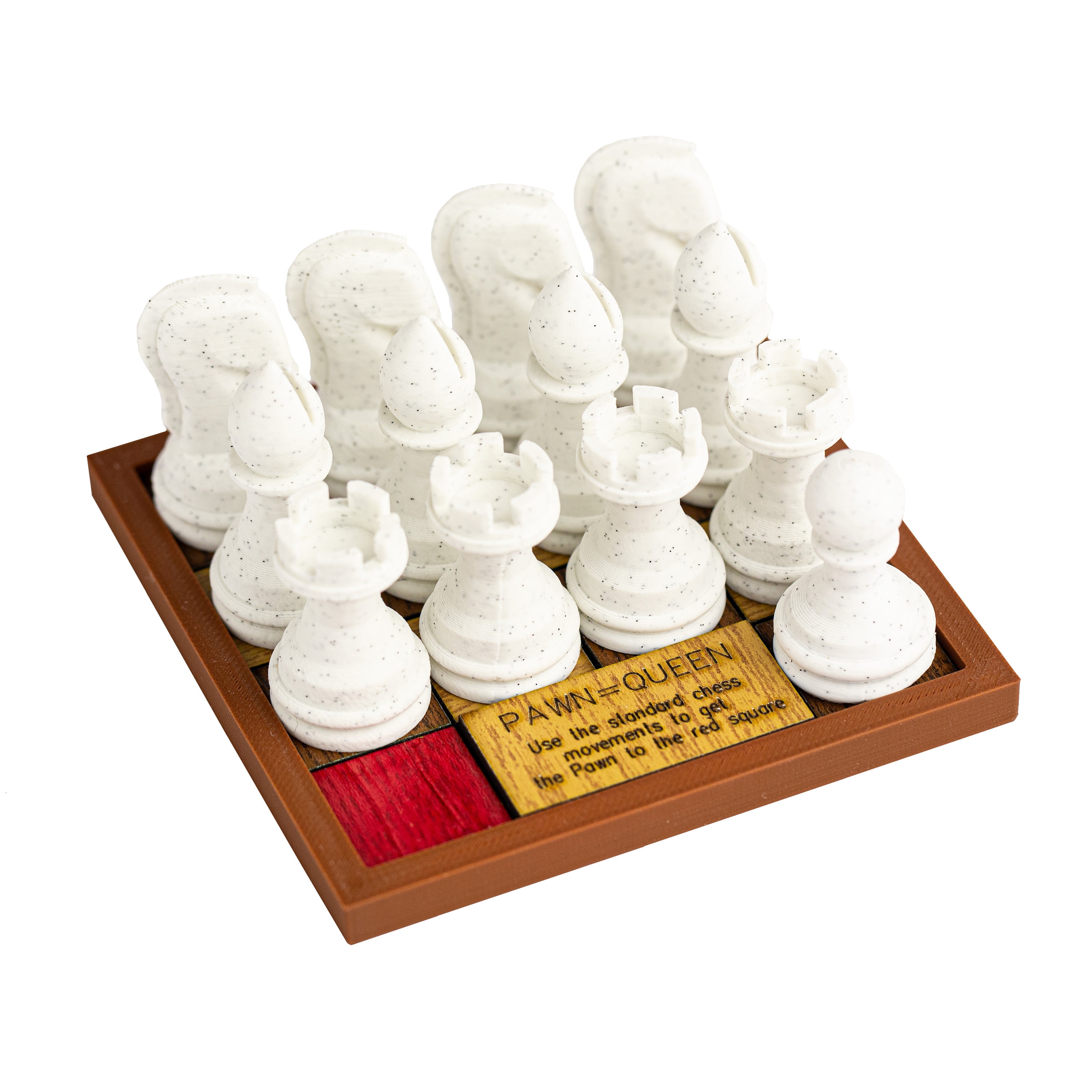 Pawn = Queen Chess Puzzle by Puzzleguystore -pawn Equals Queen ...