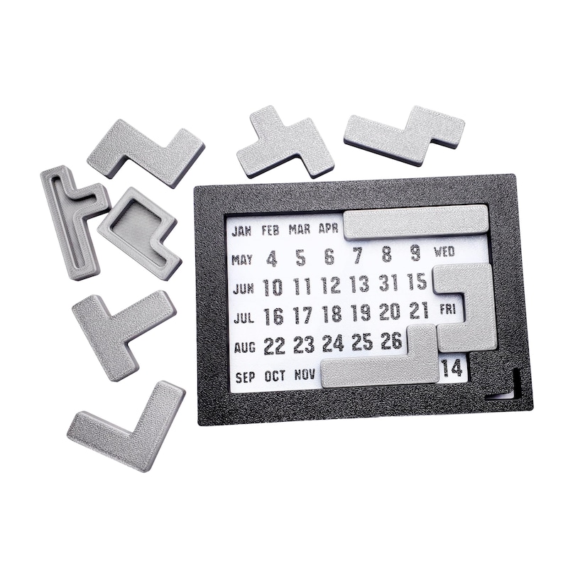 Calendar 3d Puzzle - Etsy