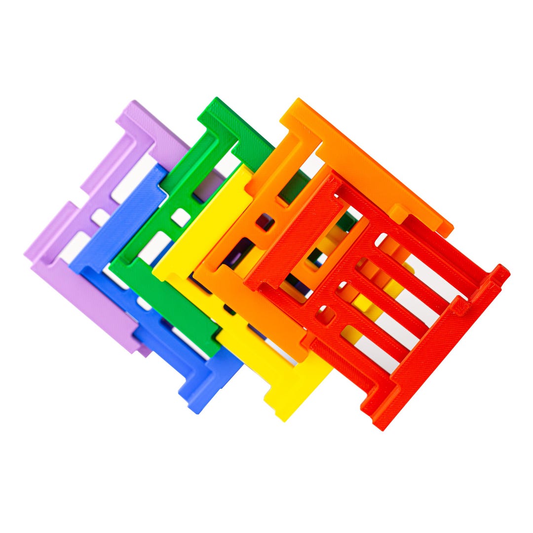 100+ Steps Rainbow Drawers Puzzle. Designed by Bram Cohen. - Etsy