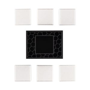 Quadro Puzzle 3D Printed by Puzzleguystore - Six-piece Packing Puzzle ...