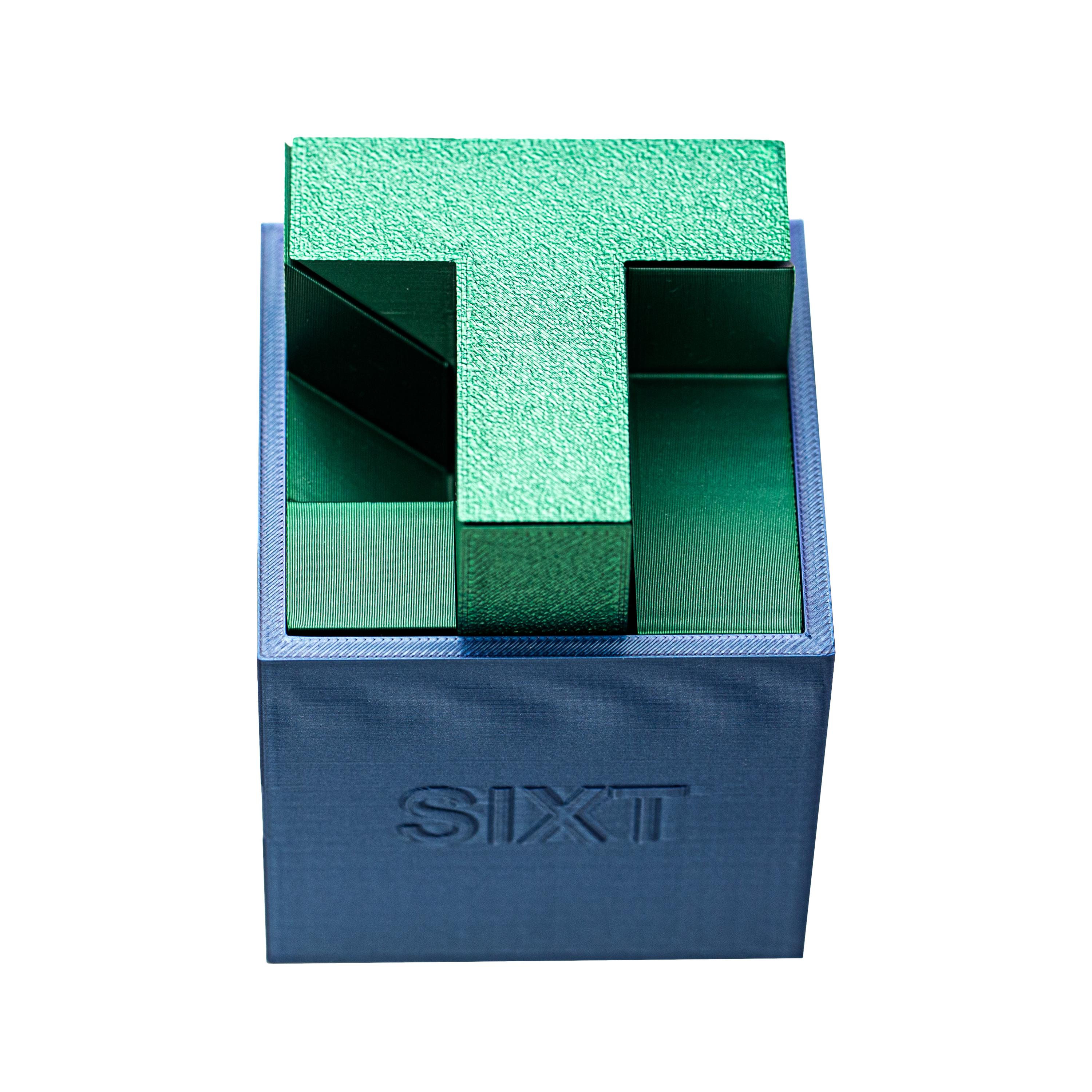 SIXT Puzzle Box by Puzzleguystore 3D Printed Packing Puzzles for Adults ...