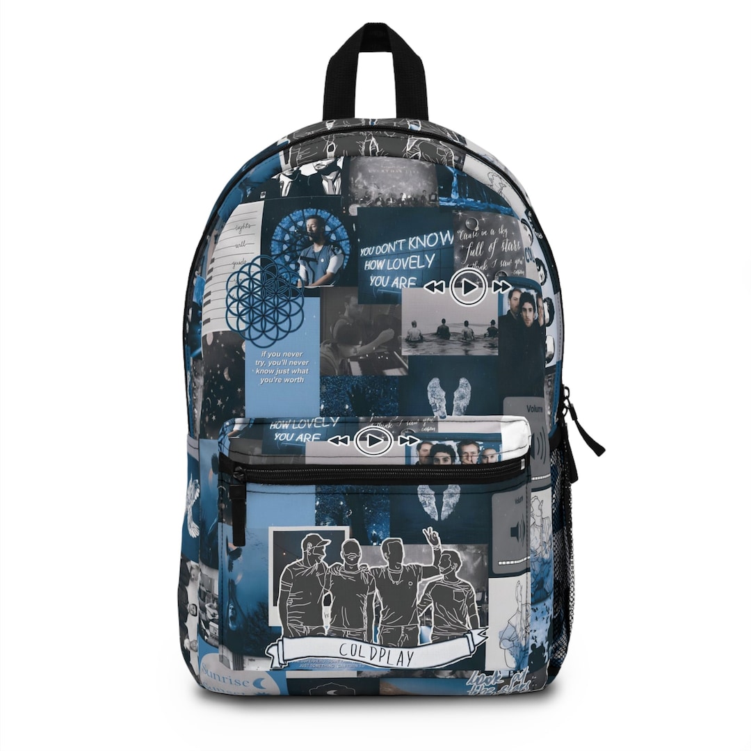 Coldplay Sunrise Sunset Collage Backpack - Etsy
