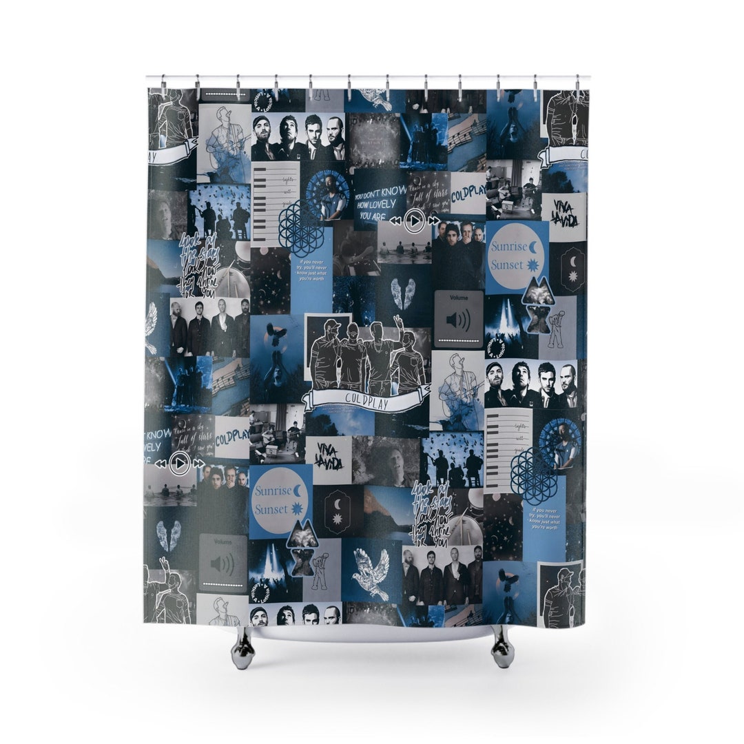 Coldplay Sunrise Sunset Collage Shower Curtains - Etsy