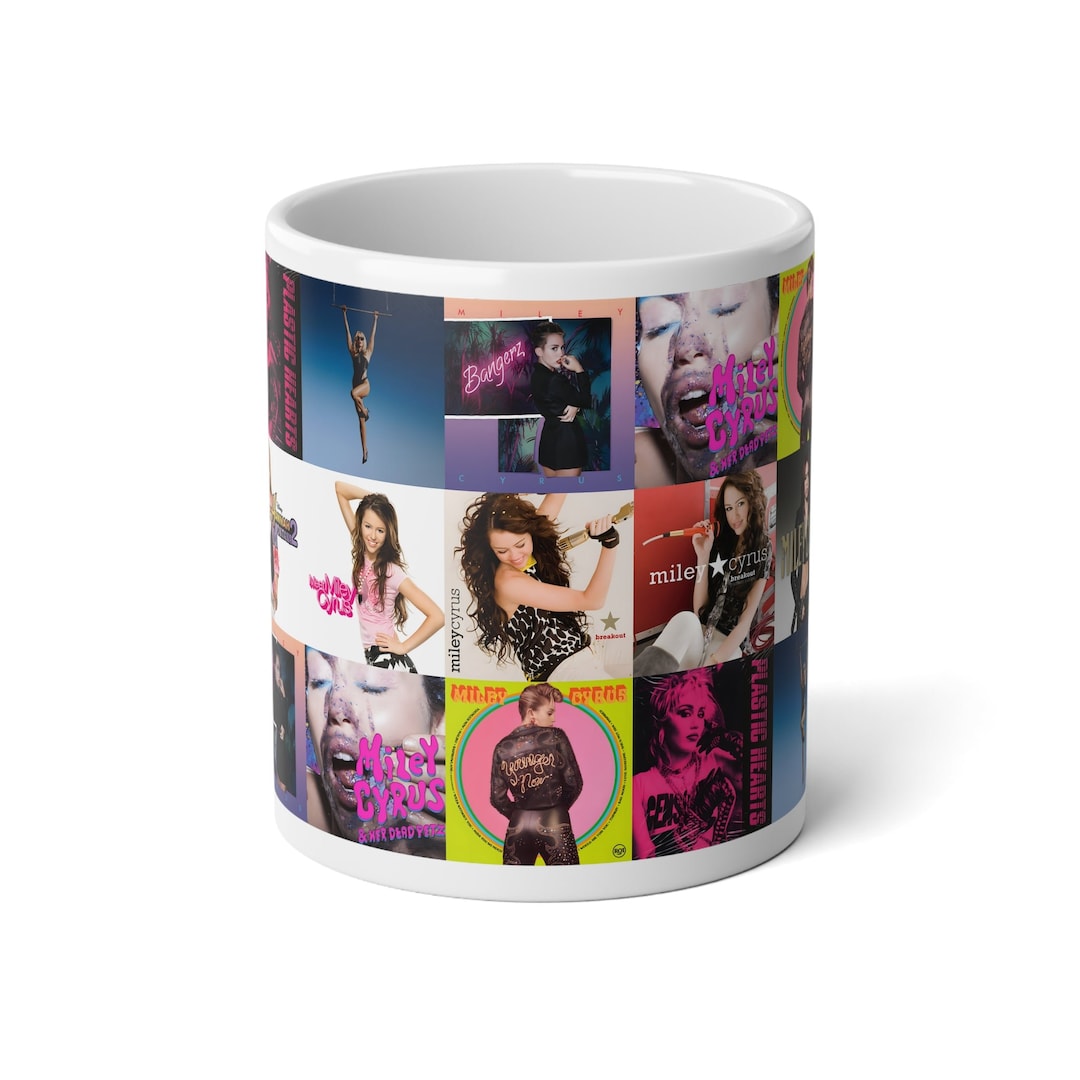 Miley Cyrus Album Cover Collage Jumbo Mug - Etsy