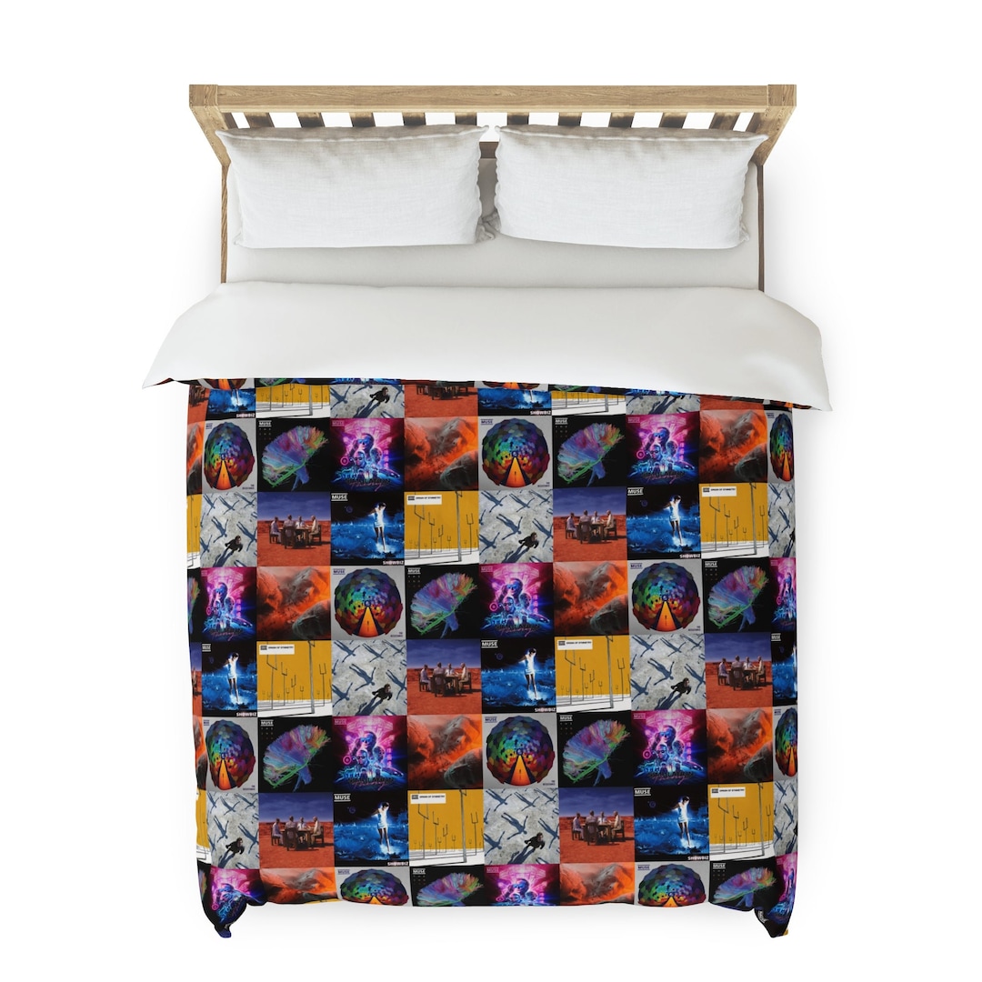 Muse Album Cover Collage Duvet Cover - Etsy
