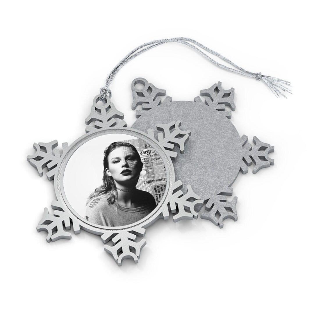 Taylor Swift Reputation Album Cover Art Pewter Snowflake - Etsy Portugal