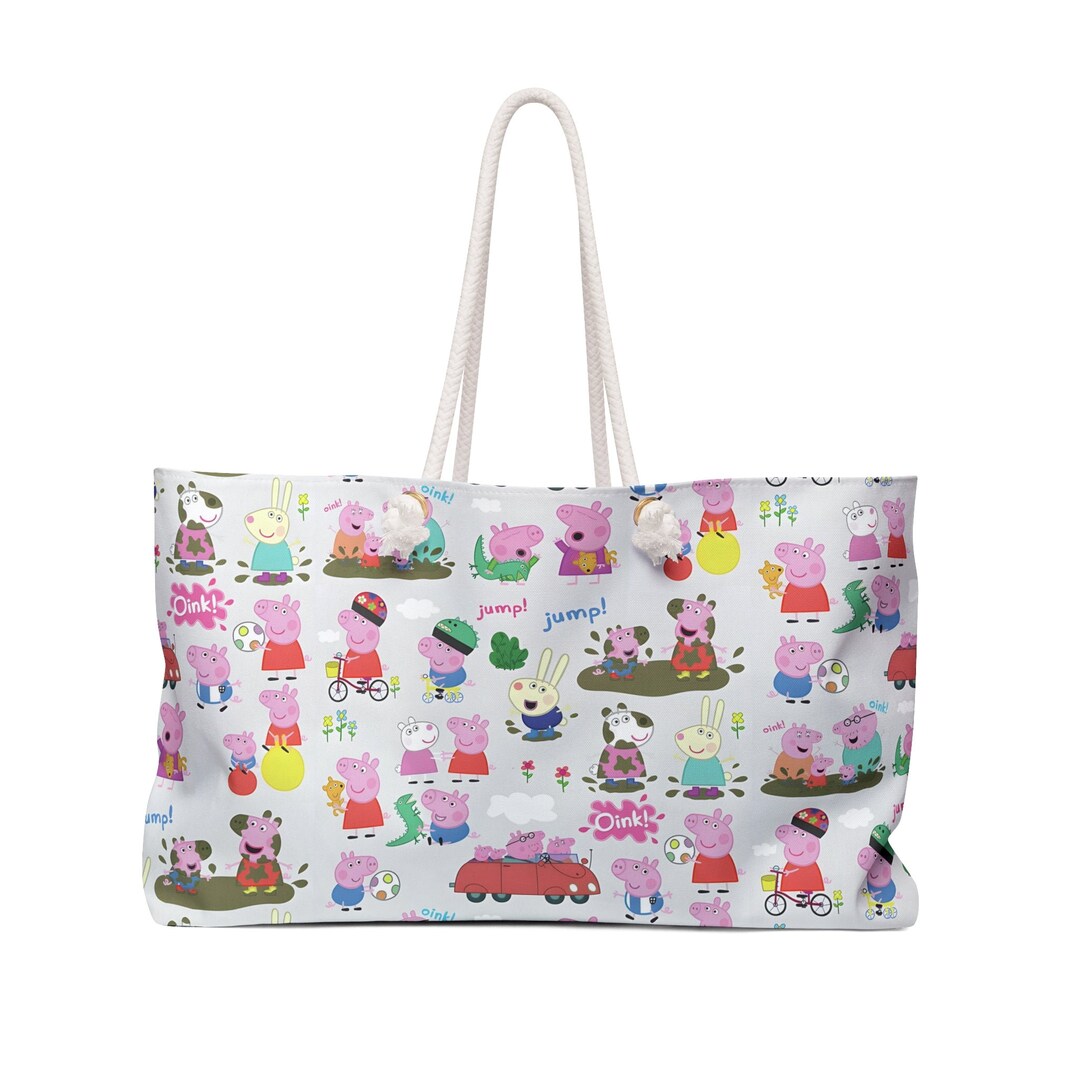 Peppa Pig Oink Oink Collage Weekender Bag - Etsy