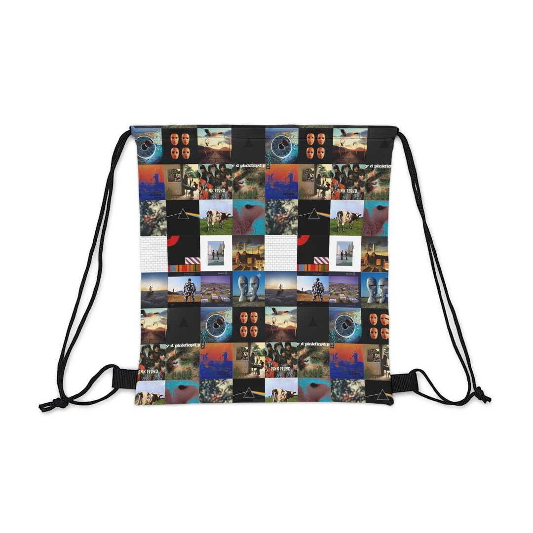 Pink Floyd Album Cover Collage Outdoor Drawstring Bag - Etsy