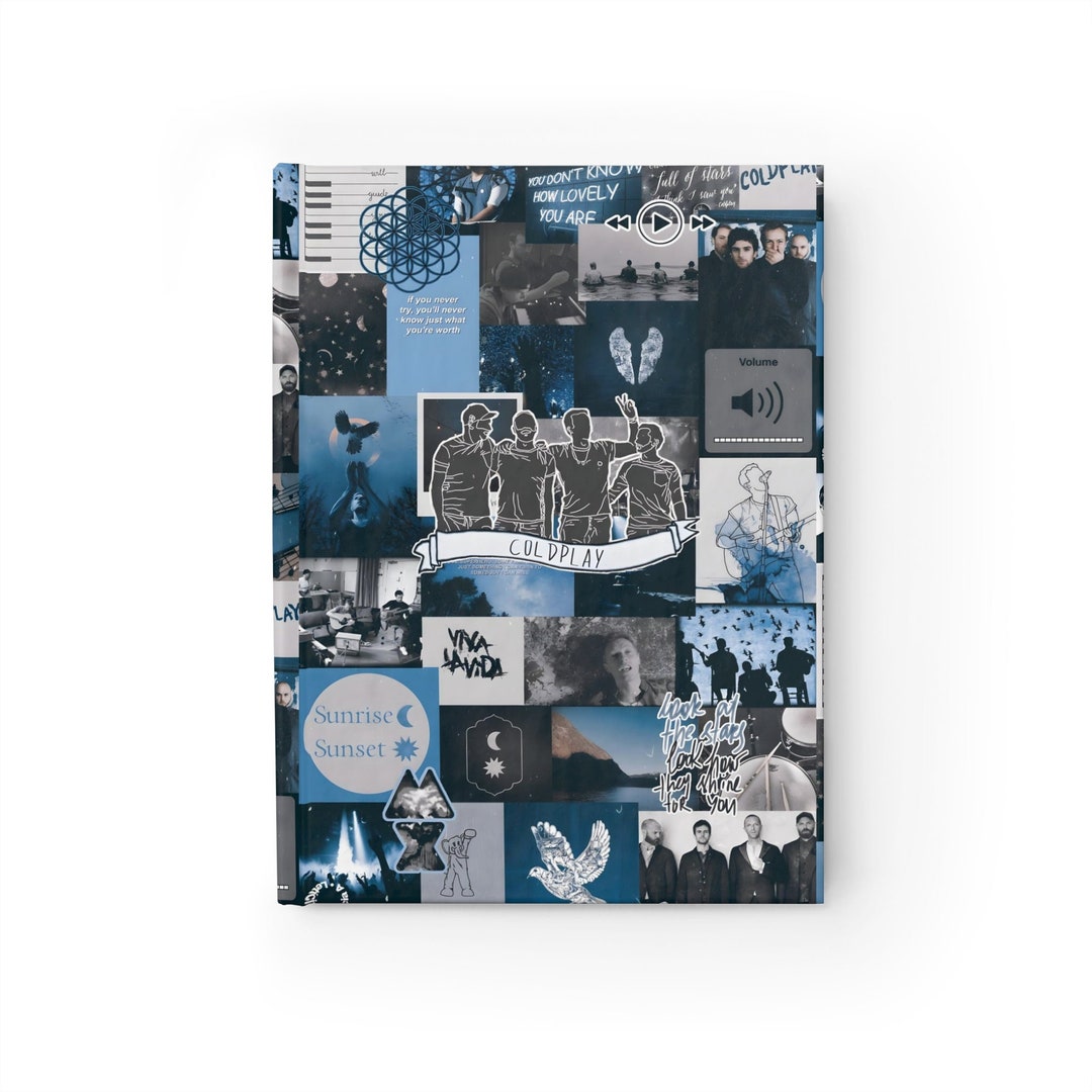 Coldplay Sunrise Sunset Collage Journal Ruled Line - Etsy