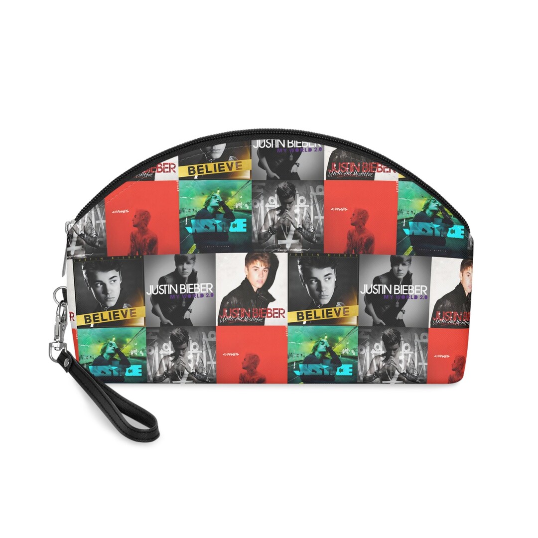 Justin Bieber Album Cover Collage Makeup Bag - Etsy